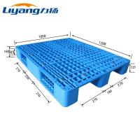 China Euro Reinforced Plastic Pallet Hdpe Heavy Duty Storage Pallet 1200*1000*150 for sale