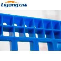 China Customized Double Side HDPE Grid Pallet For Factories Warehouses for sale