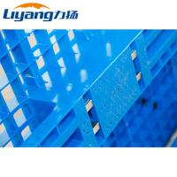 China Customized Double Side HDPE Grid Pallet For Factories Warehouses for sale