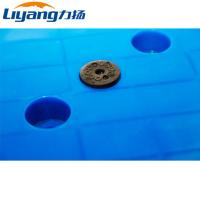 China Light Duty Rackable Plastic Pallets CE HDPE Pallet 1300 X 1100 for sale