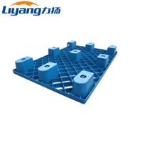 China Recycling Large Plastic Pallet Blue Plastic Pallets 1200 X 800 for sale