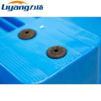 China Blue Plastic EPAL Euro Pallet HDPE Pallets Four Way Single Face for sale