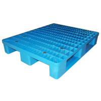China Warehouse Forklift Euro Plastic Pallet Four Way Entry PP Pallets for sale