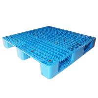 China Warehouse Forklift Euro Plastic Pallet Four Way Entry PP Pallets for sale