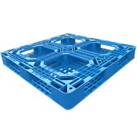 China Economical Lightweight Plastic Pallets Blue Injection Moulded Pallets for sale