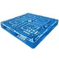 China Economical Lightweight Plastic Pallets Blue Injection Moulded Pallets for sale