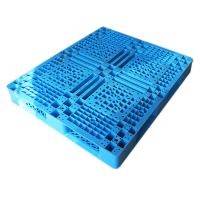 China Economical Lightweight Plastic Pallets Blue Injection Moulded Pallets for sale