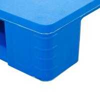 China Non Slip Eco Plastic Shipping Pallets 1000x1200mm HDPE Pallets for sale