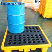 China Euro Ibc Spill Containment Pallet 130cm Single Drum Spill Pallet for sale
