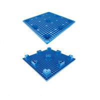 China OEM SGS Blue Recycled Plastic Pallets HDPE Four Way Entry Pallet for sale
