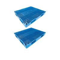 China Industrial Rackable Plastic Pallets Heavy Duty HDPE Customized Color for sale