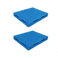 China Industrial Rackable Plastic Pallets Heavy Duty HDPE Customized Color for sale