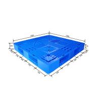 China Reversible Euro Plastic Pallet 1200*1200mm Roto Moulded Pallets for sale