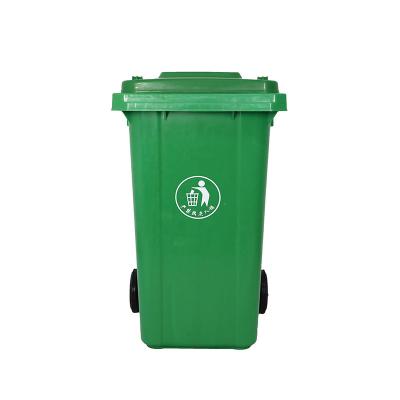 China Community Large Plastic Dustbin Mobile Garbage Bin 1100 Liter for sale