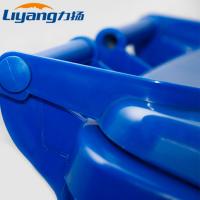 China OEM Mobile Garbage Bin 240l Large Plastic Dustbin Pedal Blue for sale