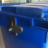 China 240 Litre Mobile Trash Dumpster Large Plastic Dustbin Logo Customized for sale