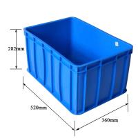 China Collapsible Vegetable Stackable Plastic Crate Red Stacking Crates Plastic for sale