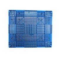 China Heavy Duty Double Sides Euro HDPE Plastic Pallet Large Stackable Reversible for sale