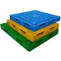 China Euro Warehouse Forklift Racking HDPE Plastic Pallet 4 Way Entry Heavy Duty for sale