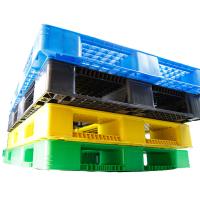 China Euro Warehouse Forklift Racking HDPE Plastic Pallet 4 Way Entry Heavy Duty for sale