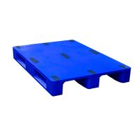 China Single Faced 4 Way Entry Euro HDPE PP Plastic Pallets for Stacking Transportation for sale