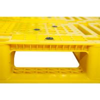 China Heavy Duty Large HDPE Four Way Entry Euro Plastic Pallet 1200X1000X150mm for sale