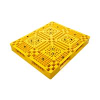 China Heavy Duty Large HDPE Four Way Entry Euro Plastic Pallet 1200X1000X150mm for sale