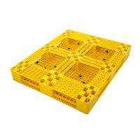 China Heavy Duty Large HDPE Four Way Entry Euro Plastic Pallet 1200X1000X150mm for sale