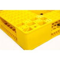 China Heavy Duty Large HDPE Four Way Entry Euro Plastic Pallet 1200X1000X150mm for sale