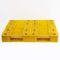 China Warehouse Industrial Heavy Duty ISO Nestable Plastic Pallet 1400x1200 For Storage for sale