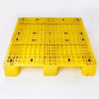 China Warehouse Industrial Heavy Duty ISO Nestable Plastic Pallet 1400x1200 For Storage for sale