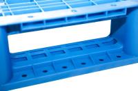 China 1200X1000X150mm LYCW-1210C Blue Plastic Pallet With Steel Bar for sale