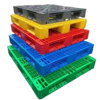 China Warehouse Industrial Heavy Duty ISO Nestable Plastic Pallet 1400x1200 For Storage for sale