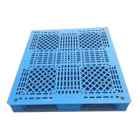 China 1200*1100*150mm Metal Rack Storage Systems Double Side Face Stackable Plastic Pallet for sale