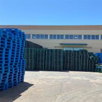 China Single Faced Light Hygienic Euro Plastic Pallet 1100X1100X125mm for sale
