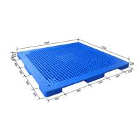 China 1500*1500 Euro 9 Feed HDPE Plastic Pallet Customize Size Thin For Goat Floor for sale