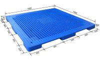 China Euro HDPE Plastic Moisture Proof Pallet Corrosion Resistant For Goat Pig Chicken for sale