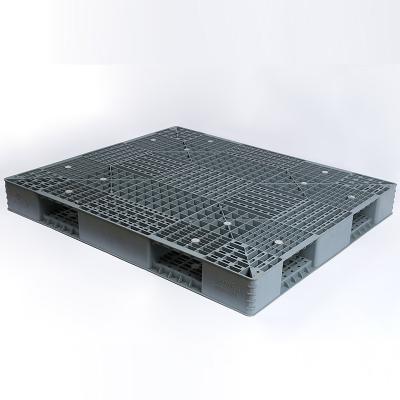 China Recyclable Double-Sided 1400*1200 Plastic Pallets for High-Quality Warehouse Logistics Cargo Pallets for sale