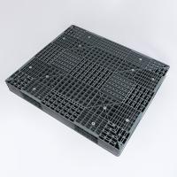 China 1400*1200 Plastic Pallet Heavy Duty Warehouse Stackable Welded Reversible Euro Plastic Pallet for Sale for sale