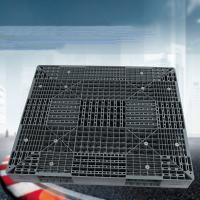 China 1400*1200 Plastic Pallet Heavy Duty Warehouse Stackable Welded Reversible Euro Plastic Pallet for Sale for sale