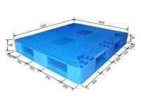 China 1200 x 1200 mm HDPE Plastic Pallets Euro Standard Size Heavy Duty in china for sale