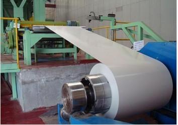 China EN 10169 DX51D+Z Color Coated Steel Coil 0.12–1.20mm 700–1250mm for Roofing and Construction Panels for sale