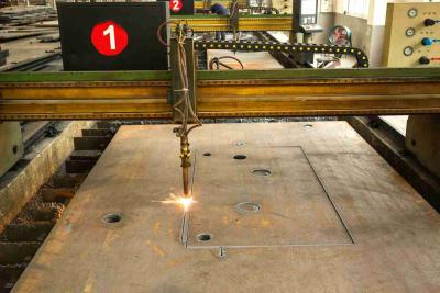 China Embedded Punching Laser Cutting Steel Plate for Building Material Applications for sale