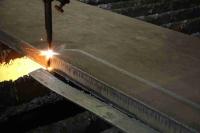 China Machine Part Plasma and Laser Cutting Steel Plate for Metal Coating Machinery for sale