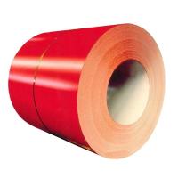 China Z275 PPGI Prepainted Galvanized Steel Coil with 750–1250mm Width and 25±5μm Top Paint for Structural Roofing and Cladding for sale