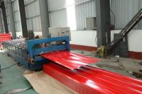 China CGCC DX51D Prepainted Corrugated Steel Roof Sheets in White Red Blue RAL Colors for Roofing and Wall Cladding for sale