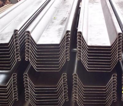 China Cold Rolled U Type Steel Sheet Pile EN10249-1 EN10249-2 for Harbor and Cofferdam Construction for sale