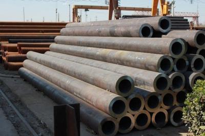 China ASTM A53 BS1387 DIN2244 Round ERW Welded Steel Pipe 5.8M / 6M for Structural and Engineering Applications for sale