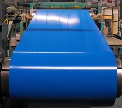 China 1250mm SGCC Blue RAL Prepainted Galvanized Steel Coil (PPGI) for Roofing Sheet with 20–275 g/m² Zinc Coating for sale
