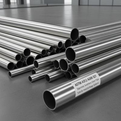 China ASTM A312 A213 A269 321 Stainless Seamless Steel Pipe and Tube for Heat Exchange Systems for sale